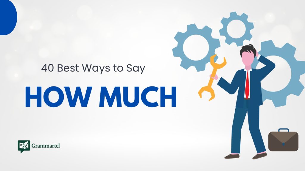 40 Best Ways to Say “How Much” (With Examples) – Grammartel
